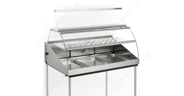 Θερμαινόμενη βιτρίνα 100εκ VHC 1000 | Exoplismos-Estiasis